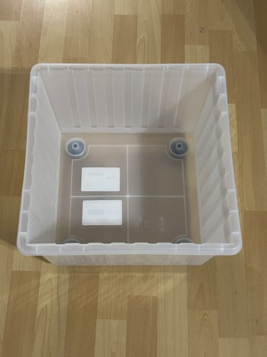 IKEA VESSLA Kasten auf Rollen weiß 39x39 cm | eBay