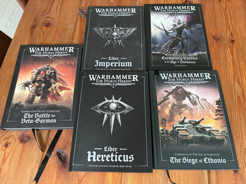 Games Workshop Warhammer The Horus Heresy 2nd edition core books | eBay UK