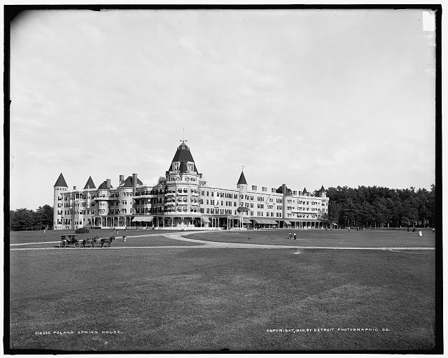 Poland Spring House,hotels,resorts,inn,Maine,ME,Detroit Publishing Co ...