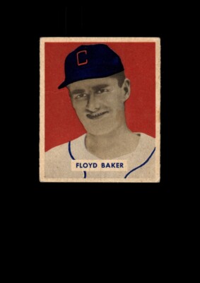 1949 Bowman Set-Break #119 Floyd Baker VG-VGEX (crease) *GMCARDS* | eBay
