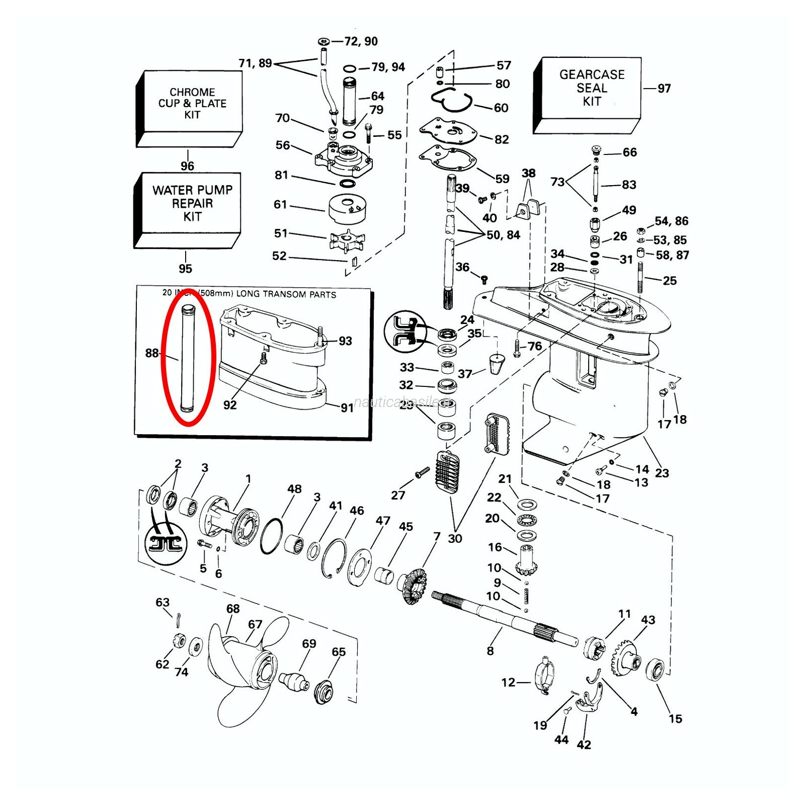 Impeller Housing Spacer Evinrude Johnson BRP - 1 PC - 326693 | eBay