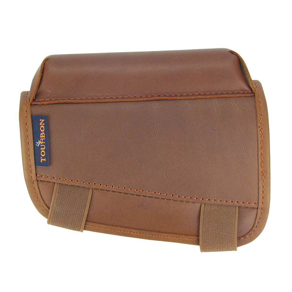 Tourbon Leather Gun Buttstock Cheek Riser Rest Rifle Cartridges Ammo ...