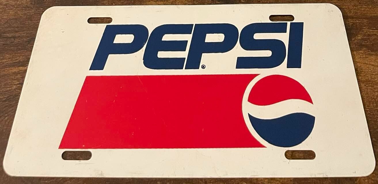 Pepsi Soda Booster License Plate Vintage Cola Soft Drink | eBay