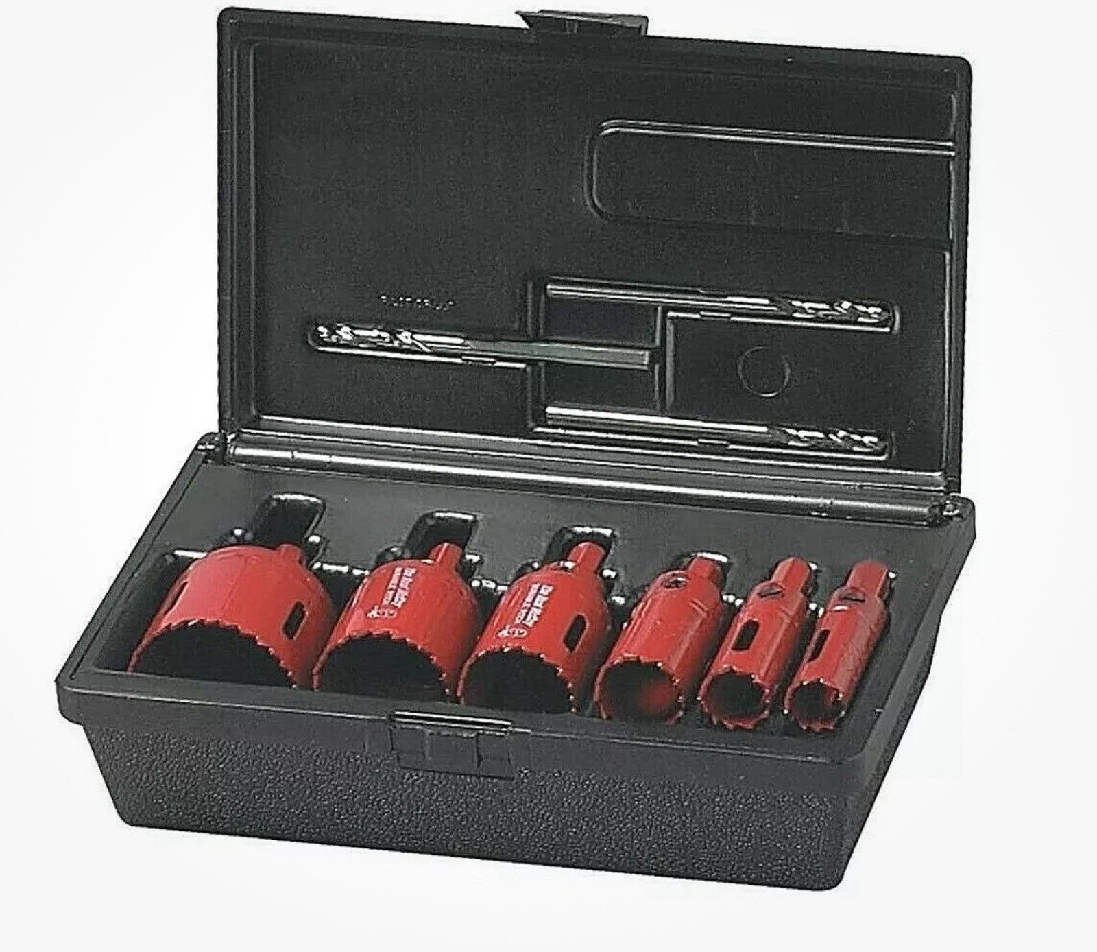 MORSE REAL McCOY NEW Plumbers Arbored Hole Saw Set 9 pc Bi-Metal Kit ...