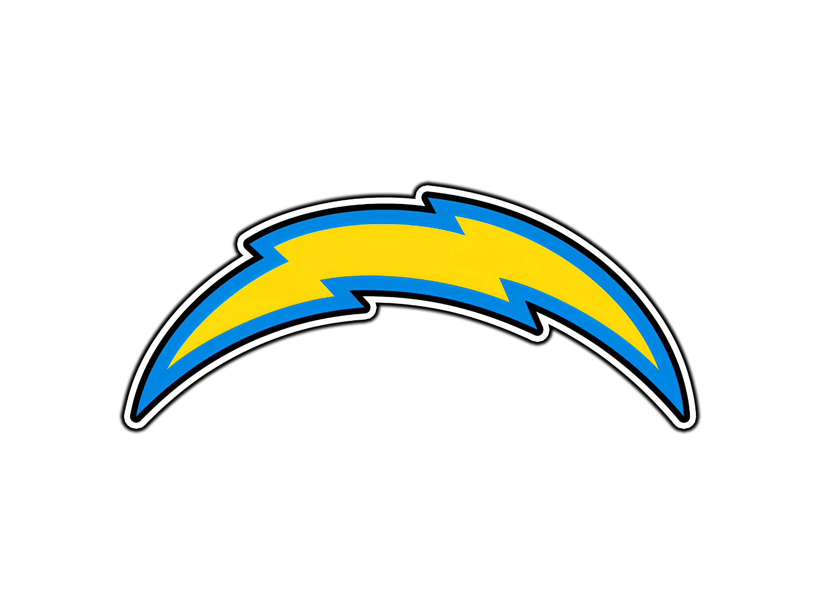 Los Angeles Chargers Logo #1 Football Sticker Waterproof Vinyl Decal ...