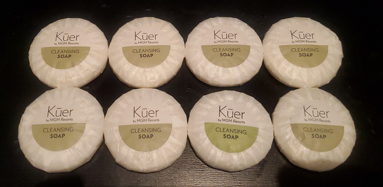 Kuer (SET OF 8) Cleansing Soap Bars Travel Size 1 oz Each - Paraben ...
