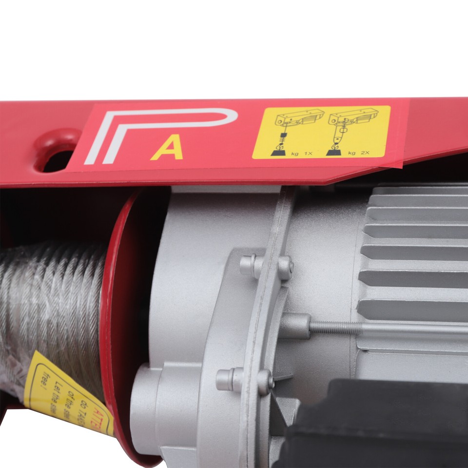 Electric Hoist 1100 Lbs Garage Ceiling Crane Winch Lifting with Remote ...