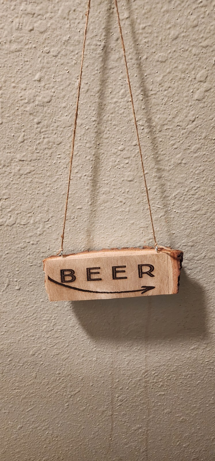 BEER Wood SIGN BAR OPEN DRINKS ON THE HOUSE ARROW PUB VIBE RUSTIC LODGE ...