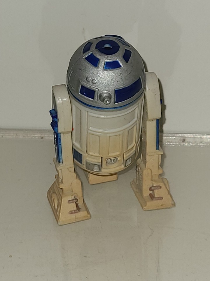 STAR WARS R2-D2 1997 KENNER POWER OF THE FORCE POWER F/X FIGURE (WORKS ...