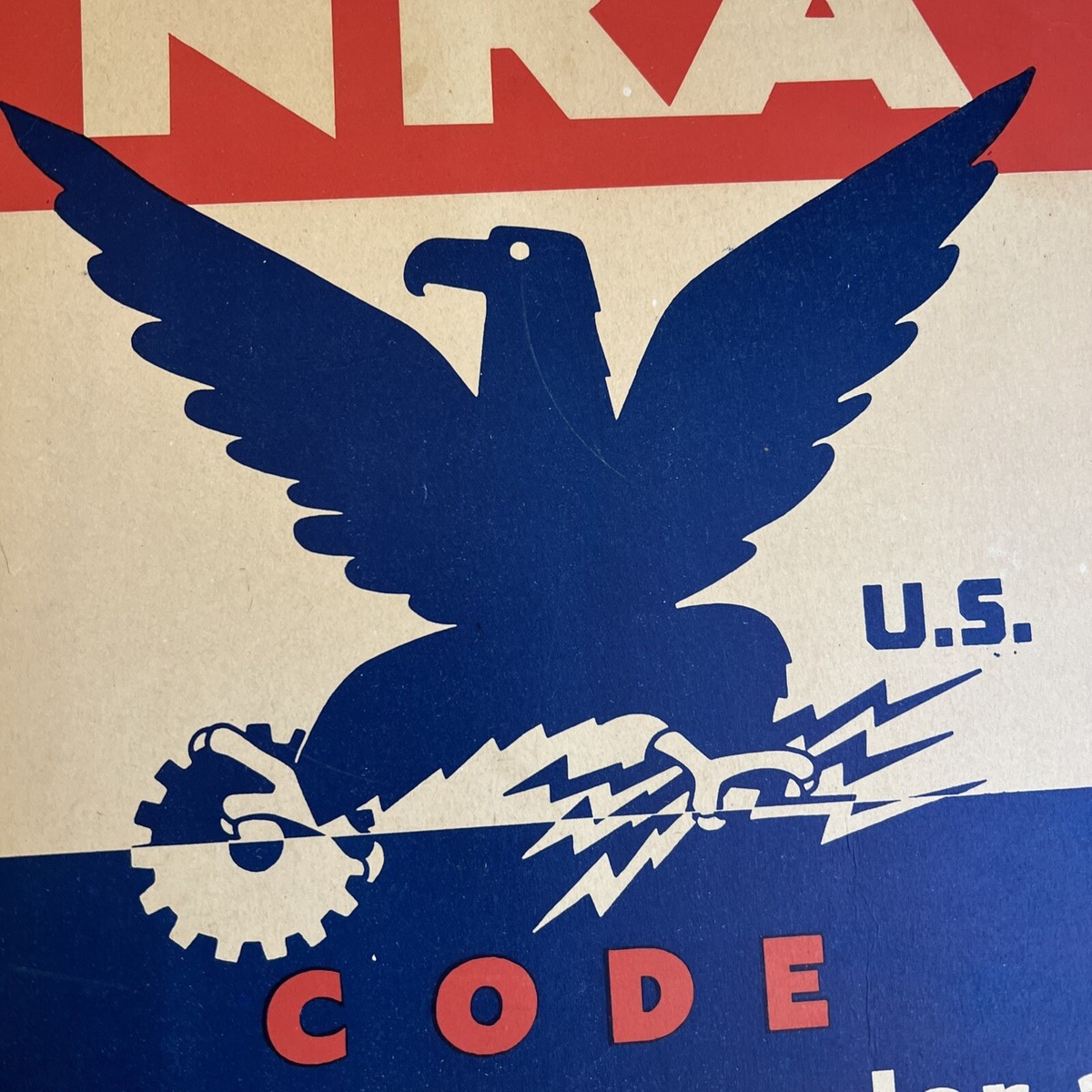 Nra Blue Eagle Logo