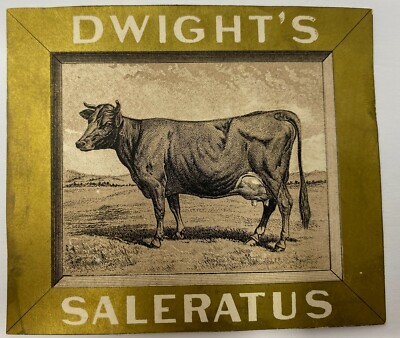 Vintage Dwight's Saleratus Best For Baking Cooking Victorian Trade Card ...