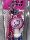HELLO KITTY Kids Soft Toothbrush Toothpaste Travel Kit NEW Blue, Pink ...