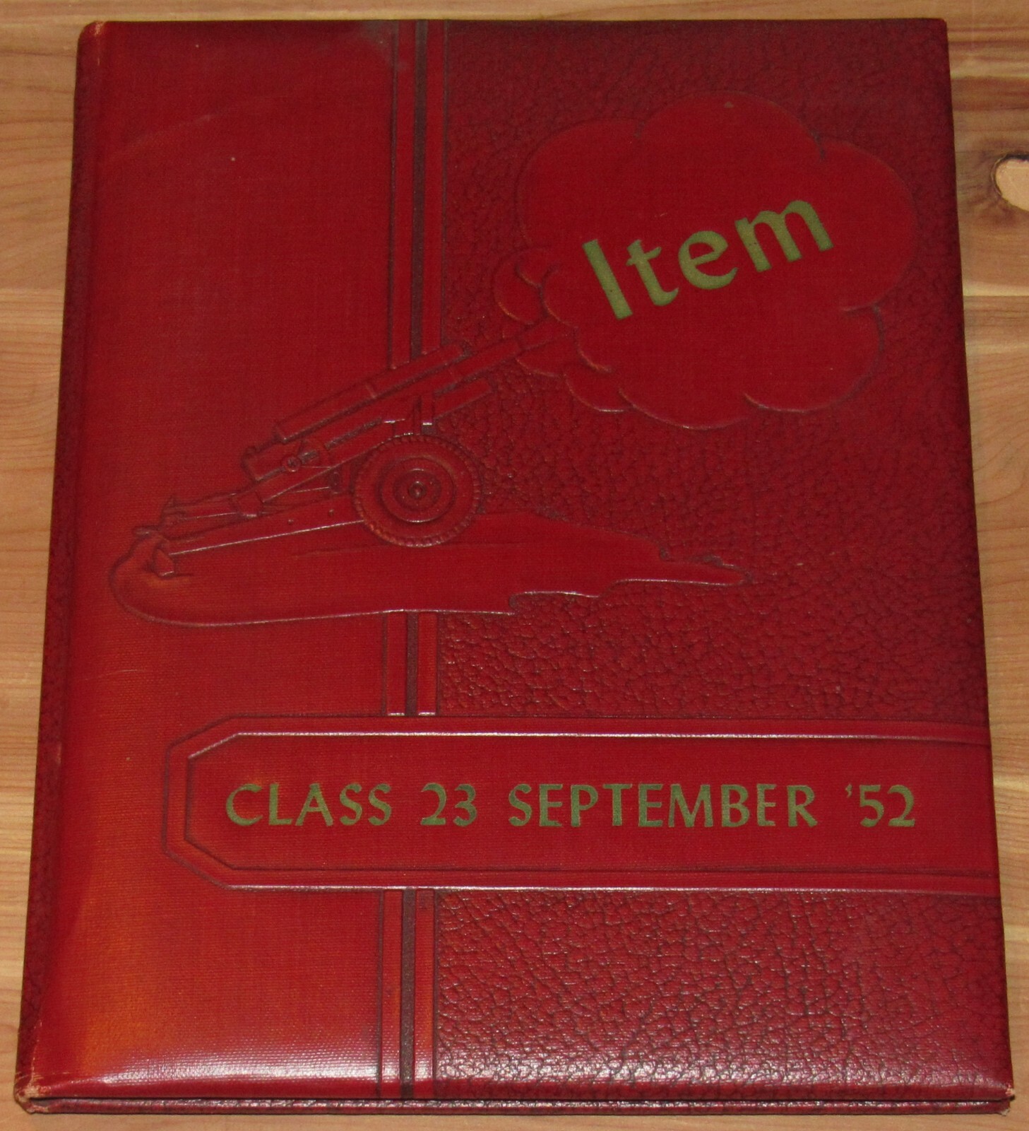 SEPTEMBER 1952 OFFICER CANDIDATE SCHOOL, CLASS 23, OCS, FORT SILL, ARMY ...