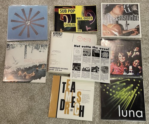 Sub Pop Singles Club 7” 45rpm vinyl record set: April - September 1998 ...