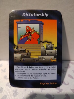 Illuminati New World Order INWO Limited Card Game NWO Dictatorship ...