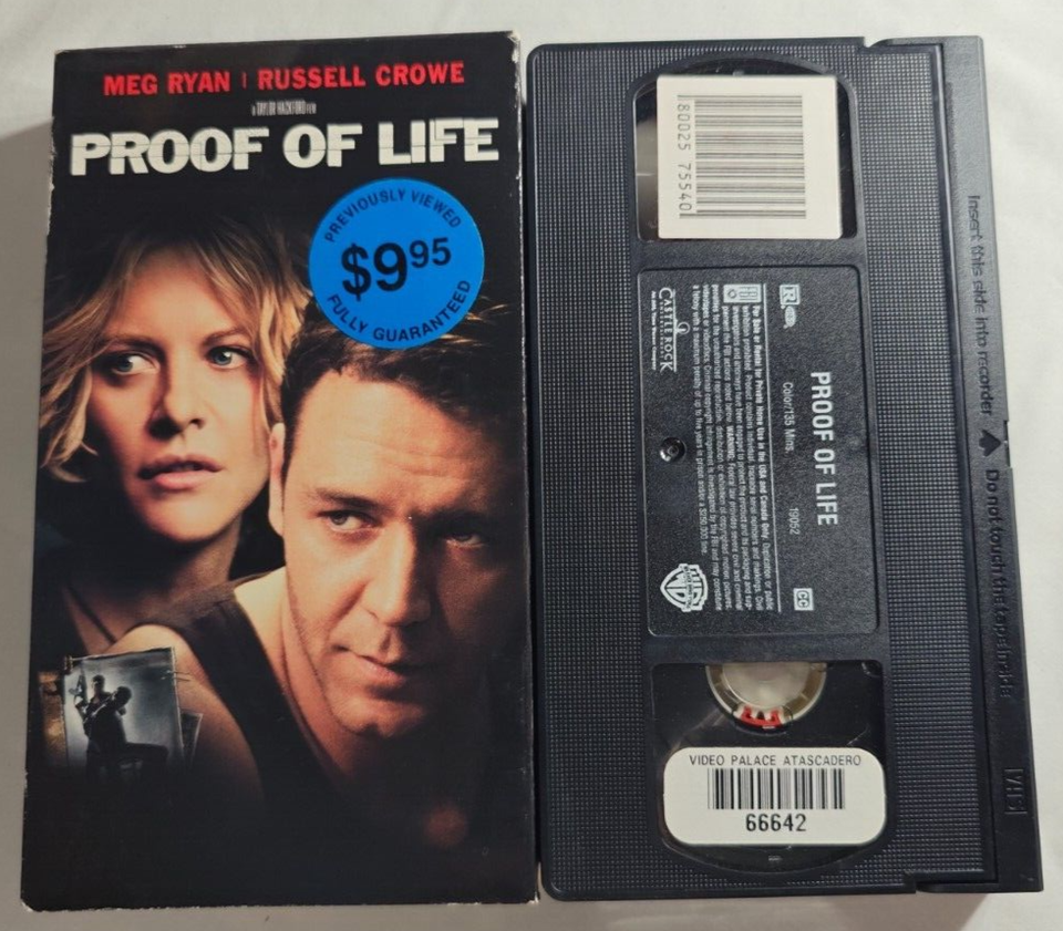 Proof of Life (VHS, 2001) 85391905233 | eBay