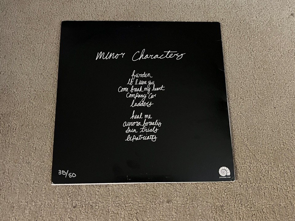 Minor Characters - Minor Characters Vinyl LP # 38 / 50 | eBay