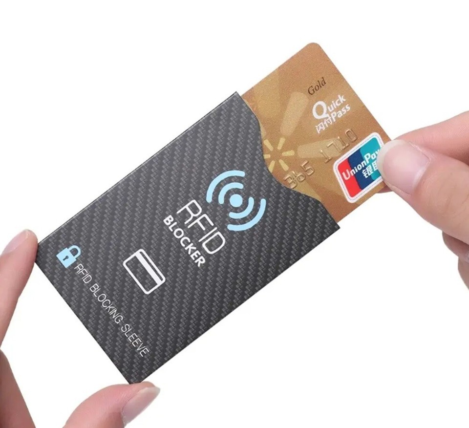 15 RFID Blocking Sleeves – Credit Card Protectors Theft-Resistant ...