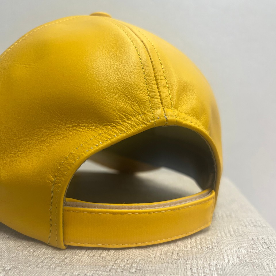 Emstate Mens Womens Genuine Cowhide Leather Baseball Cap Many Colors ...