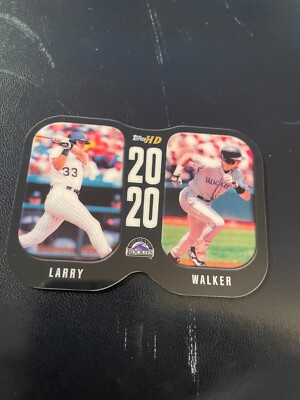 2000 Topps HD 20/20 #TW8 - Larry Walker - Colorado Rockies - HOF - MT ...