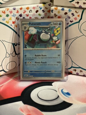 Pokémon TCG Poliwrath Scarlet & Violet-151 062/165 Regular Uncommon | eBay
