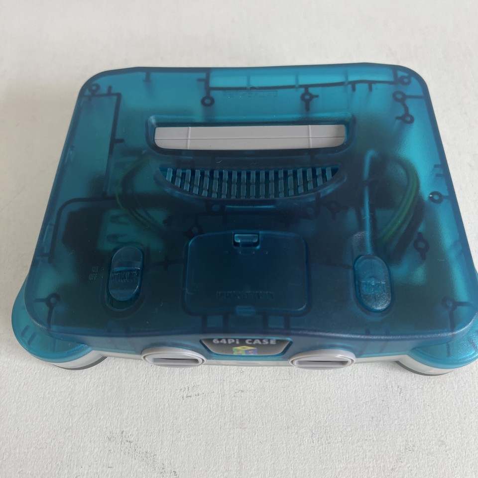 Raspberry Pi 5 (8GB RAM) Official PSU And Nintendo 64 Mini case N64 ...