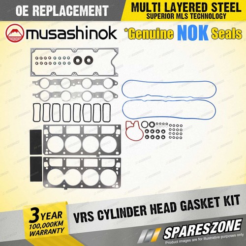 Cylinder Head Gasket Kit for Holden Commodore VT VX 5.7L LS1 V8 16V ...