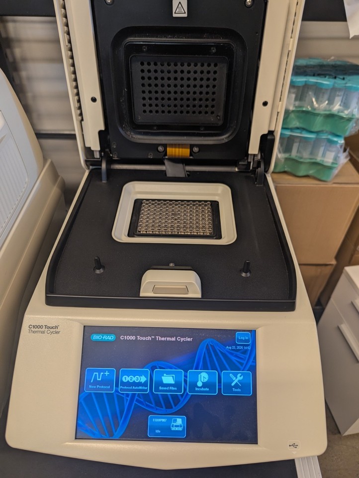 2021 BioRad CFX96 Real Time PCR Machine with C1000 Touch, Software ...