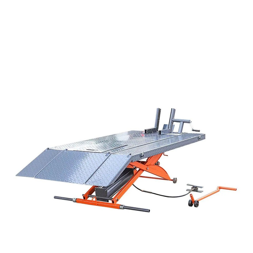 1000 LB Portable Motorcycle ATV Scissor Lift 44 Inch Platform Front ...