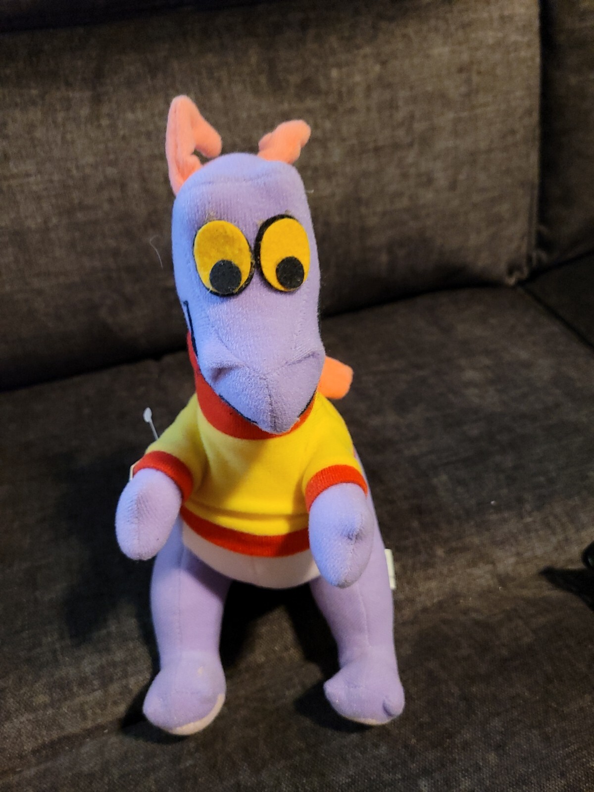 1982 Walt Disney World Epcot Center 10” Figment Stuffed Plush Vintage w ...