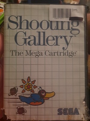 Shooting Gallery (Sega Master, 1987) Game And Case No Manual Cleaned ...