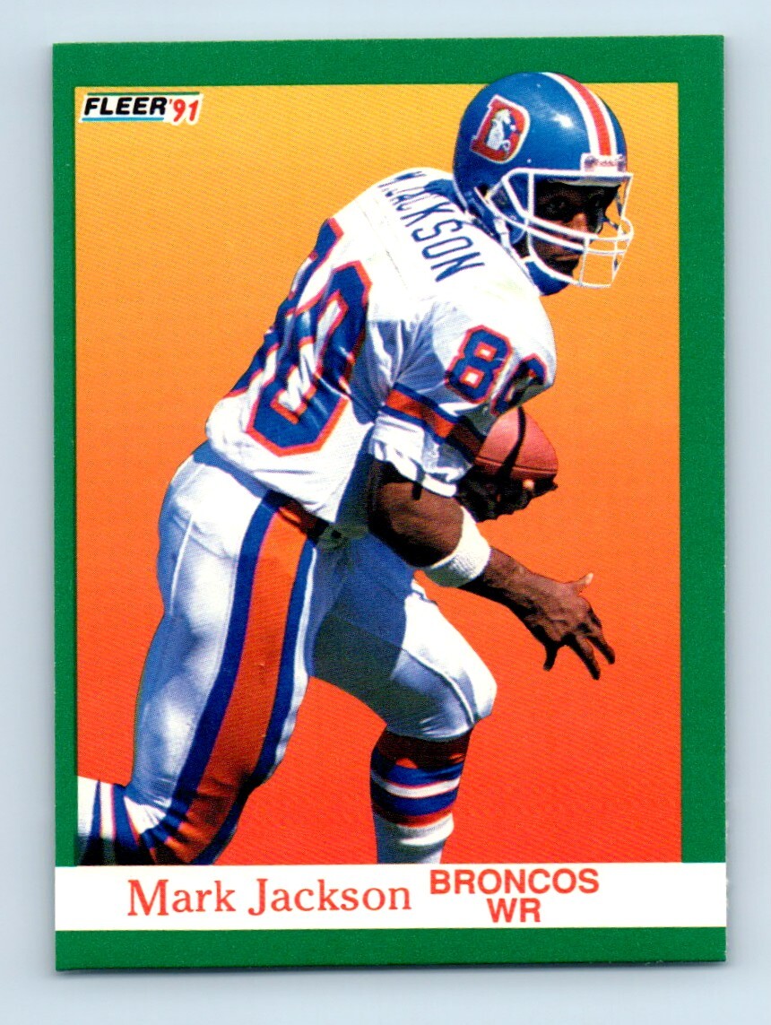 1991 Fleer Mark Jackson Denver Broncos #48 | eBay
