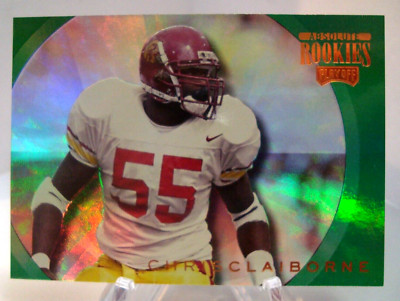 1999 Playoff Absolute CHRIS CLAIBORNE Absolute Rookies AR7 | eBay