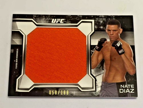 UFC 2016 "NATE DIAZ" Relic Patch 058/188 Topps Knockout | eBay