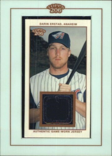 2002 Topps 206 Relics Anaheim Angels Darin Erstad Baseball Card | eBay
