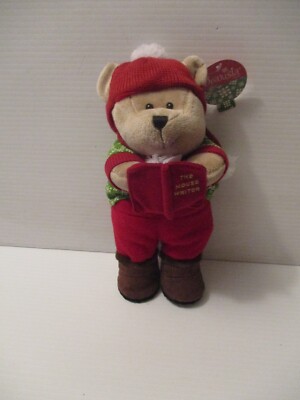 Vtg Starbucks Bearista Bear Plush Holiday Mouse Writer 2010 97th ...