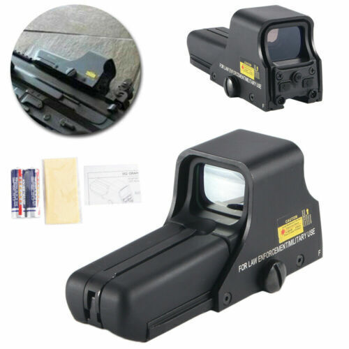 552 Tactical Red Green Dot Holographic Reflex Sight Hunting Riflescope ...