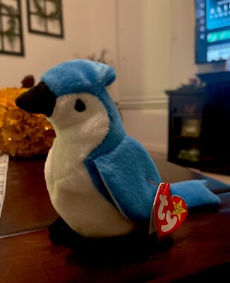 Ty Original Beanie Babies Rocket the Blue Jay 1998 | eBay