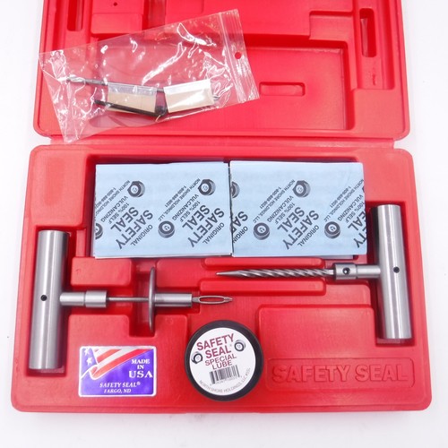Safety Seal Auto and Light Truck Deluxe Tire Repair Kit 60 4" Repairs ...