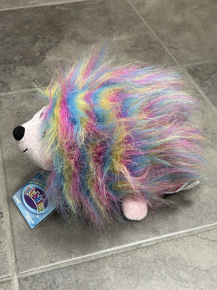 Webkinz Rainbow Hedgehog, HM761, (Brand New), With Sealed Code | eBay