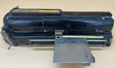 Antique Todd Protectograph Check Writer Desk Writing Machine | eBay