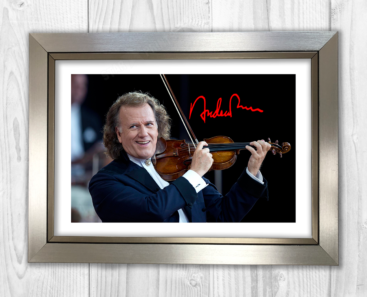 Andre Rieu 2 A4 reproduction autograph photograph poster with choice of ...