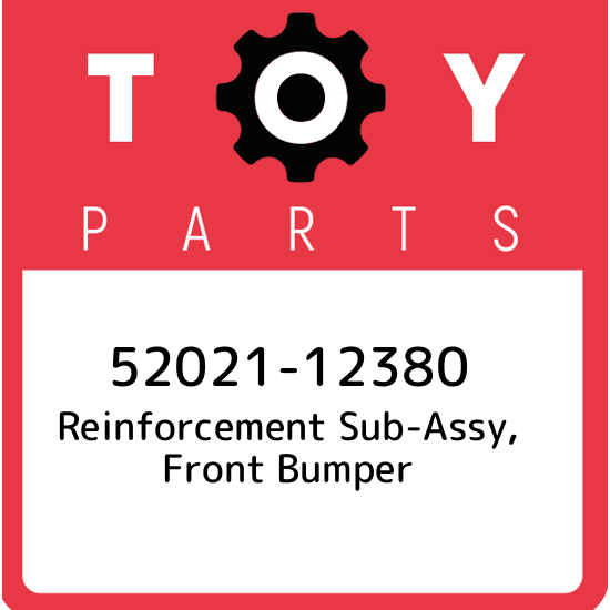 52021-12380 Toyota Reinforcement sub-assy, front bumper 5202112380, New ...
