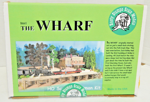 Rusty Stumps Kit #K4013 - HO - The Wharf Kit - Excellent Condition | eBay