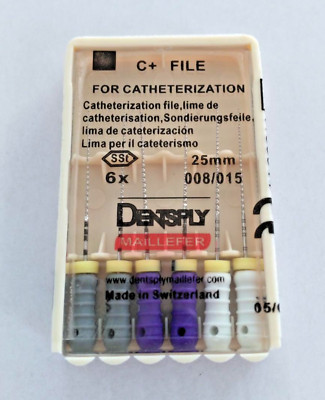 Dentsply C+ Files 25mm SST 008/015 | eBay