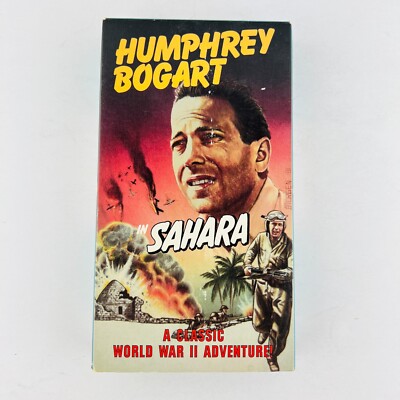 Sahara VHS Humphrey Bogart | eBay