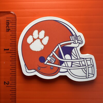 Clemson University Tigers Sticker Football Laptop NFL NCAA | eBay