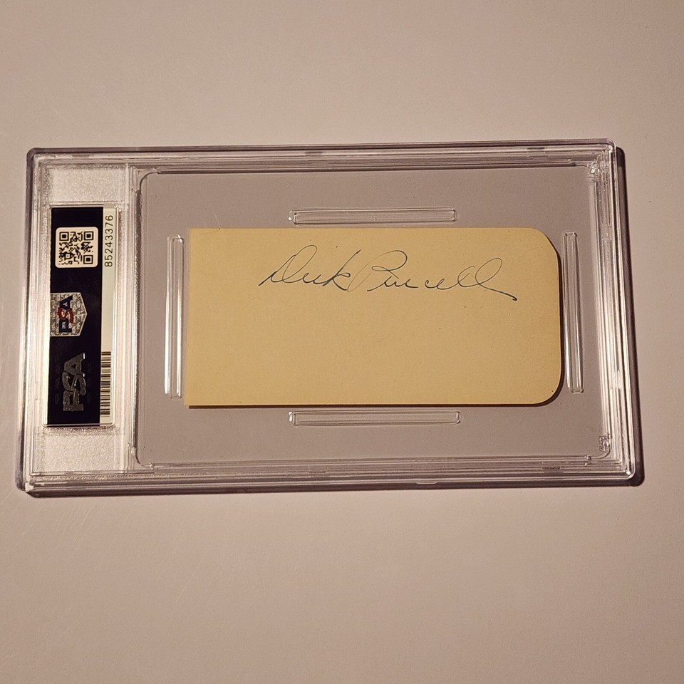 Dick Purcell Signed PSA DNA 1st Marvel Actor Autograph Signed Captain ...