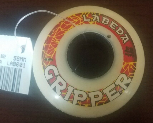 59MM LABEDA Gripper Indoor Inline Roller Hockey Skate Wheel White and ...
