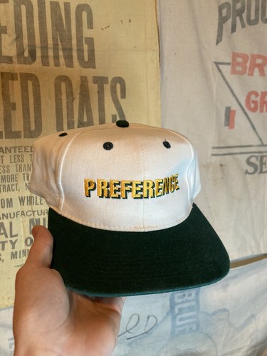 Vintage preference farm feed hat strapback cap class crop protection ...